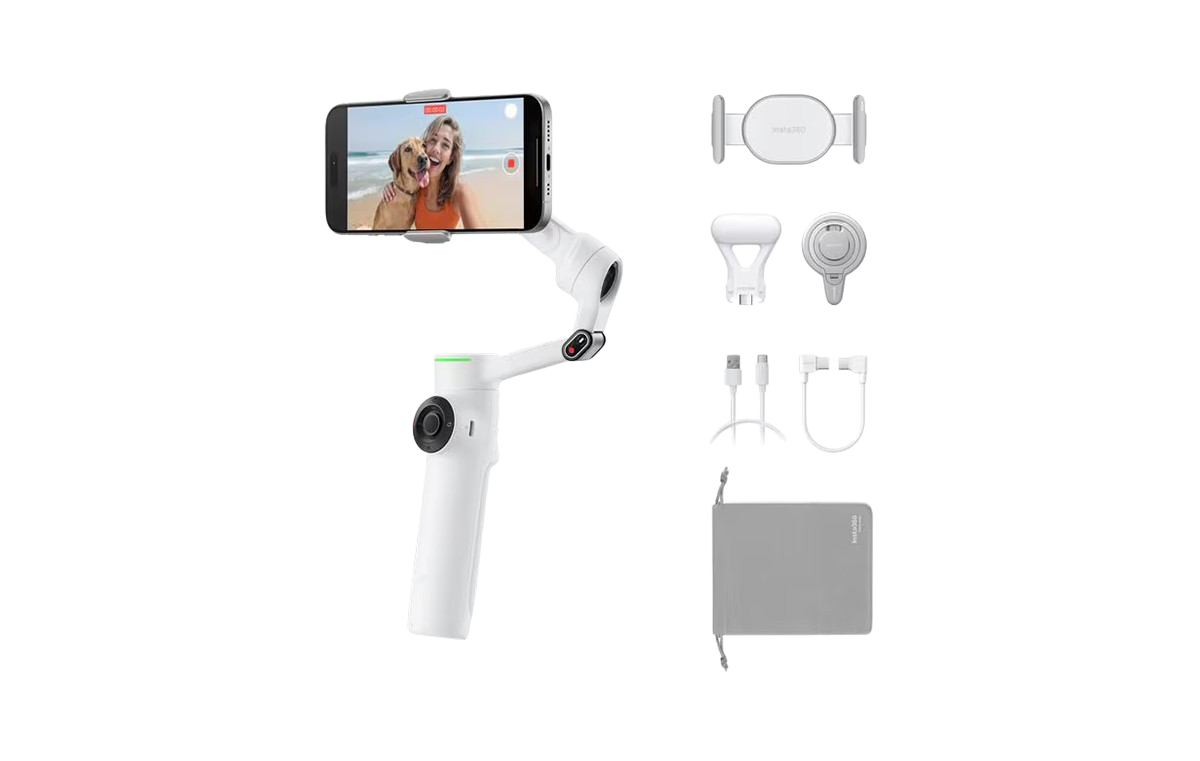 Insta360 Flow 2 Pro Creator Bundle (weiss) - PHOTO MEDIA Luzern